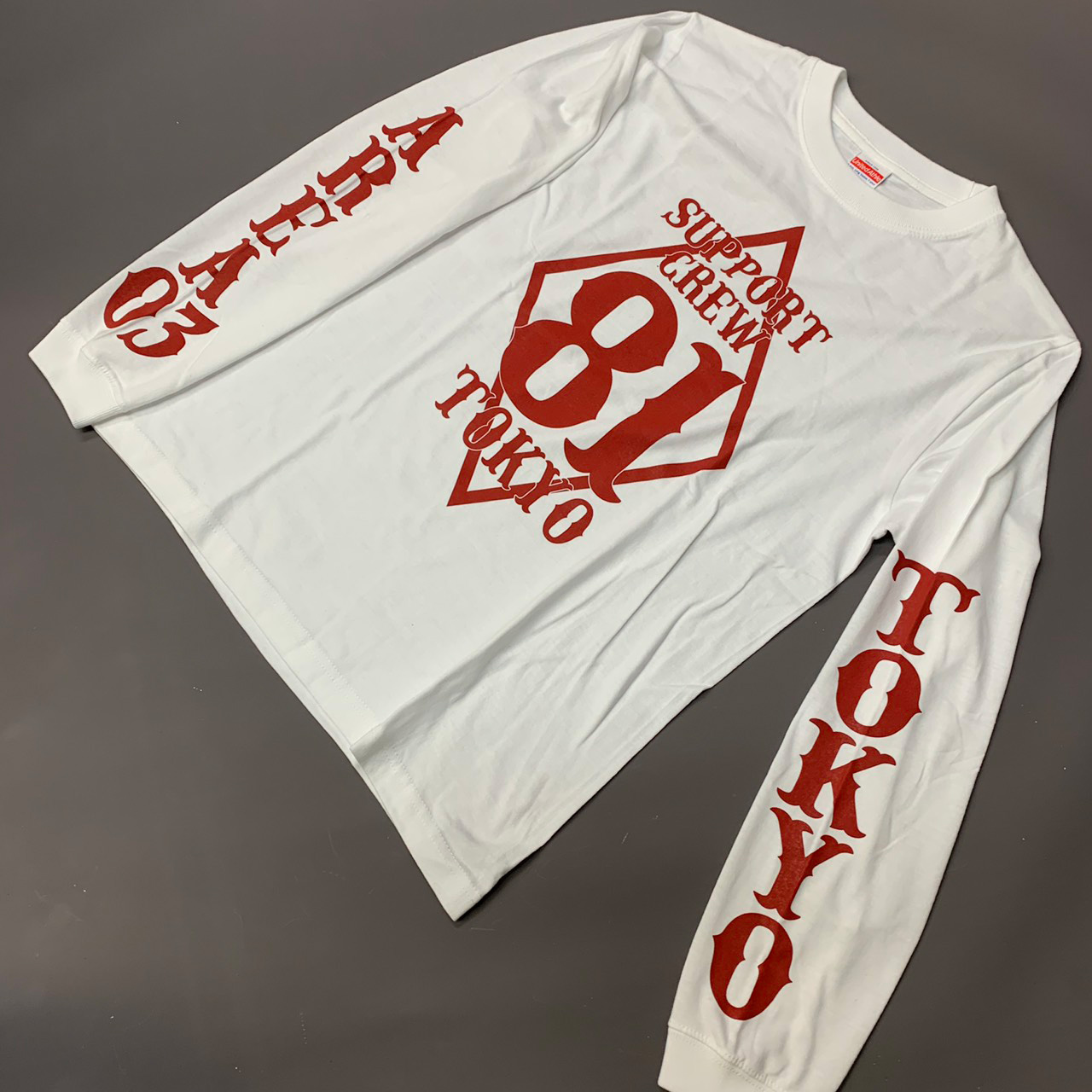 LONG SLEEVE T – White – HELLSANGELS TOKYO